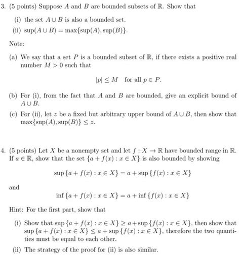 solved 1 5 points let s be a nonempty subset of n let