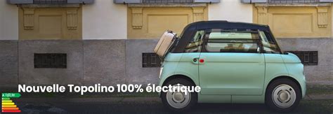 Nouvelle Fiat Topolino 100 électrique