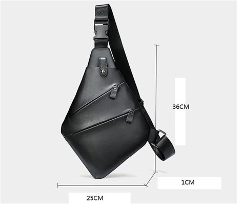 Nouveau Sac De Poitrine En Cuir Multifonctionnel Hobstore Ch
