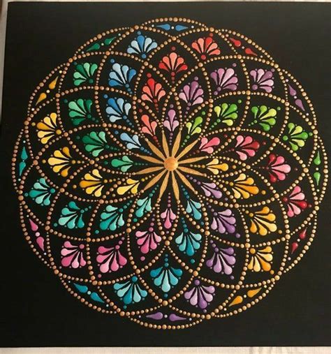 Pin By Dalia Semeta On Diy Art Painting In 2023 Mandala Art Therapy