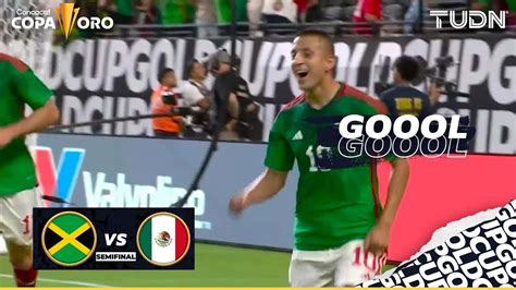 YA ES GOLEADA Piojo Alvarado hace el tercero Jamaica 0 3 México