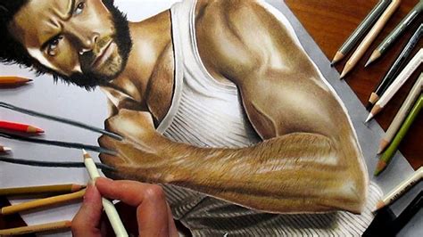 Amazon Clip Time Lapse Drawing Of Wolverine Jasmina Susak