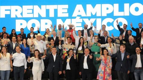 Frente Amplio por México Quiénes se registraron UnoTV