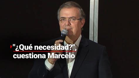 CAMPAÑEANDO Marcelo Ebrard amaga con IRSE de Morena YouTube