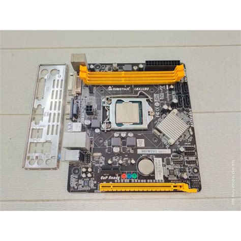 Jual Paket Motherboard H81 Procesor Intel Core I5 4590 LGA 1150