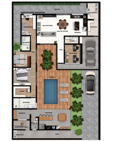 Plantas De Casas T Rreas Projetos E Ideias Para Artofit