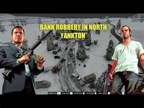 Gta Bank Robbery In North Yankton First Mission Youtube