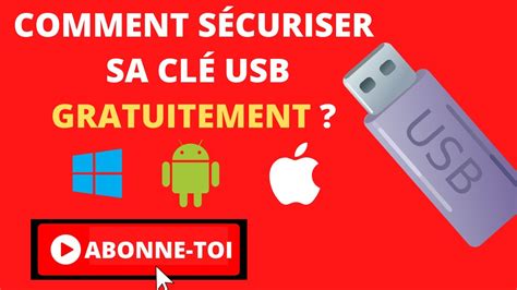 Comment sécuriser sa clé usb avec mot de passe gratuitement YouTube