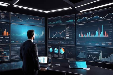 Premium Ai Image Big Data Technology For Business Finance Analytic