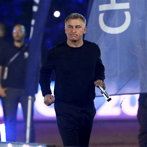 Foot Toujours entraîneur du PSG Christophe Galtier attend le couperet