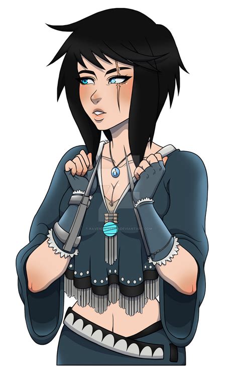 Ac3 18 Year Old Raven Half Body By Ravenblake666 On Deviantart