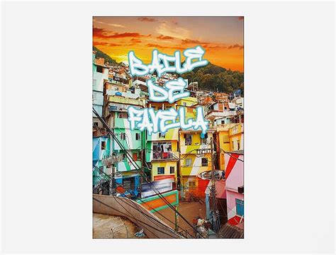 Painel De Festa Vertical 1 50 X 2 20 Baile De Favela 003 Via Cores
