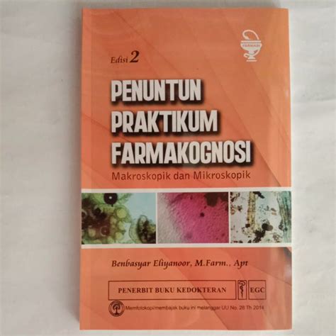 Jual PENUNTUN PRAKTIKUM FARMAKOGNOSI EDISI 2 100 ORIGINAL
