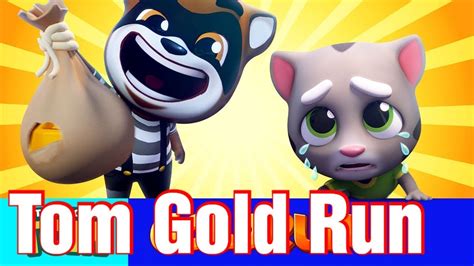 Talking Tom Gold Run Gameplay Walkthrough Part 1 Tom Gold Run Game