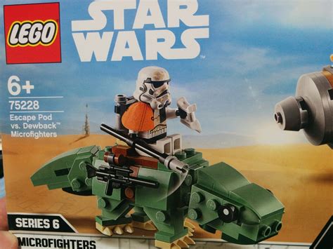 新品レゴ スターウォーズ 75228 脱出ポッドVSデューバック デューバックサンドトルーパーのみ 新品未開封 マイクロファイター