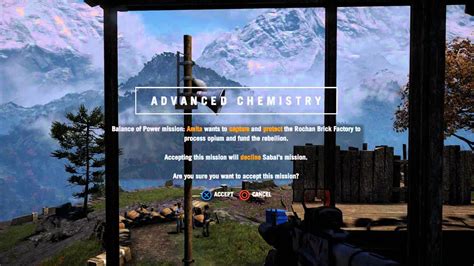 Far Cry 4 Advanced Chemistry Choose Amita Or Sabal Choice Take