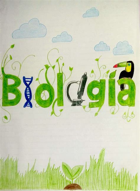 Portadas De Biologia Para Cuadernos