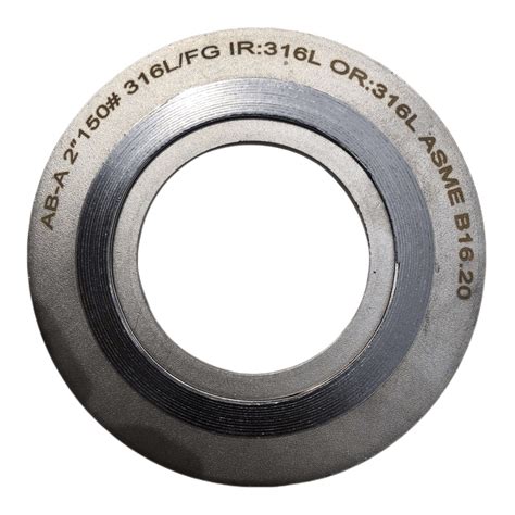 Gaskets Manufacturer Spiral Wound Gasket SS304 L Suitable For Male And