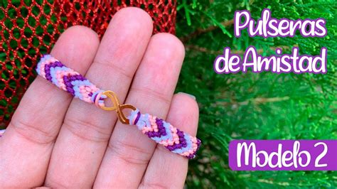 PULSERA DE HILO METODO CHEVRON Para Vender O Regalar FRIENDSHIP IDEA