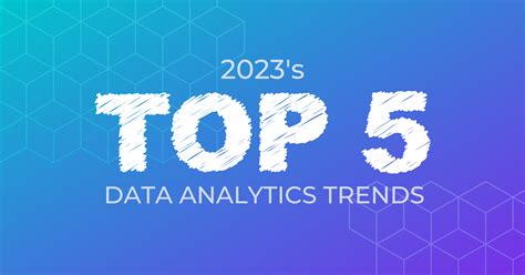 Top Five Exciting 2023 Data Analytics Trends