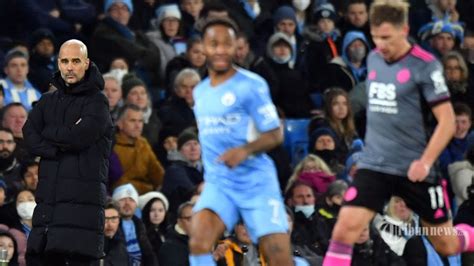 Berita Foto Manchester City Vs Leicester City Hujan Gol Di Stadion