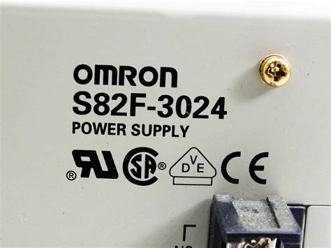 Omron S F V A Power Supply Vac Input With Mounting