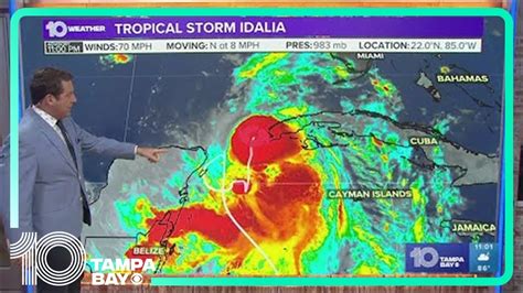 Tracking The Tropics Idalia Expected To Become Major Hurricane Over