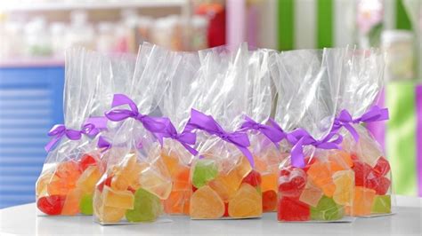 Ideas fáciles y rápidas para hacer bolsitas de dulces para niños