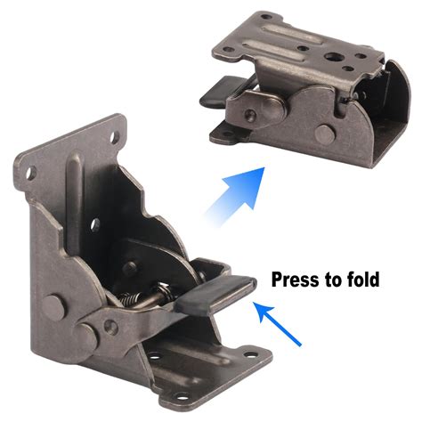 Snapklik 8 Pack Folding Leg Brackets Folding Table Leg Bracket