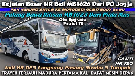Diam Po Haryanto Beli Body Baru Morodadi Antar Pulang Bawa