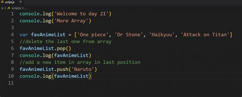 More About Array JavaScript Series Part 21 Nerdjfpb Writings