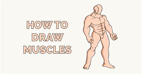 How To Draw Muscles Really Easy Drawing Tutorial