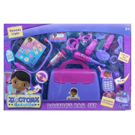 Set De La Doctora Juguete Piezas Para A Ni As Luz Y Sonido Valmara