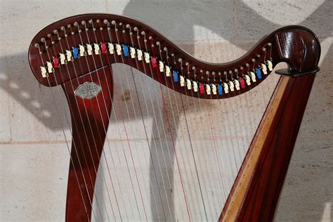 Harp Plucked String Instrument Free Photo On Pixabay