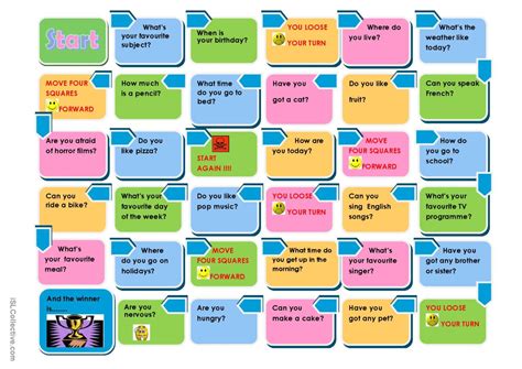 THE PRESENT SIMPLE GAME English ESL Worksheets Pdf Doc