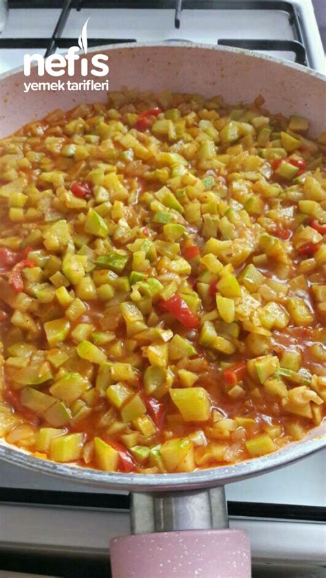 Sebzeli Kabak Kavurması Çok Lezzetli Nefis Yemek Tarifleri