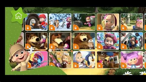 Masha And The Bear Shorties NEW STORY Cinema Episode 6 YouTube