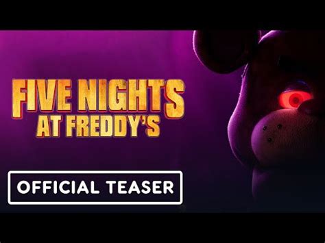 La película de Five Nights At Freddy s presenta su tráiler oficial