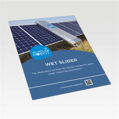 Robot Nettoyage Centrales Solaires Au Sol Wetslider Xl