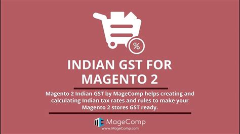 Magento Indian Gst By Magecomp Youtube