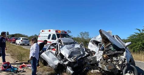 Accidente Tamaulipas Hoy Mueren 5 Personas Tras Choque En Carretera