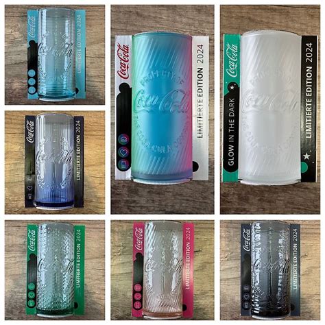 McDonalds Coca Cola Glas 2024 DE A Limited Edition OVP Canton