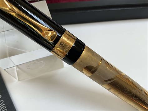 Visconti Erotic Art Giacomo Casanova Gold Limited Edition Fountain Pen