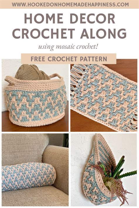 Home Decor Crochet Along Hooked On Homemade Happiness