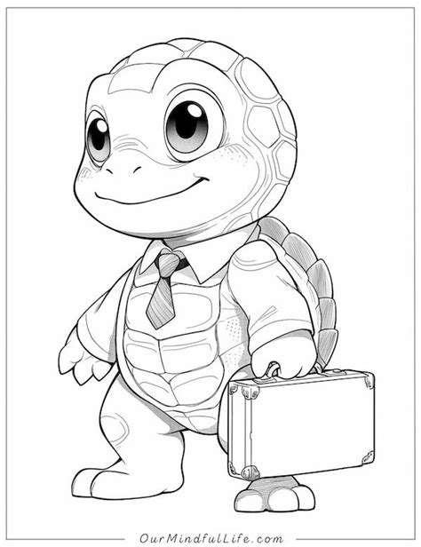Fun Tastic Turtle Coloring Pages Free Printable