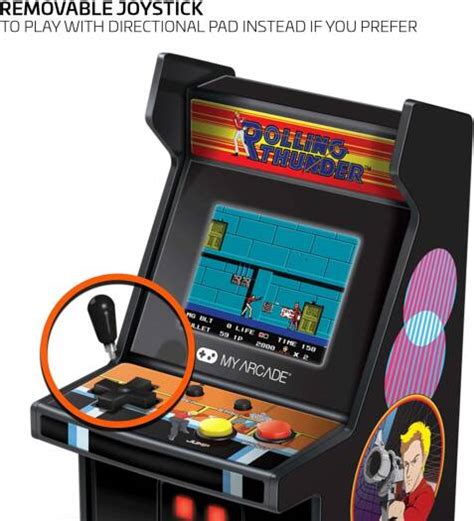 My Arcade Rolling Thunder Micro Player Mini Arcade Machine Rolling