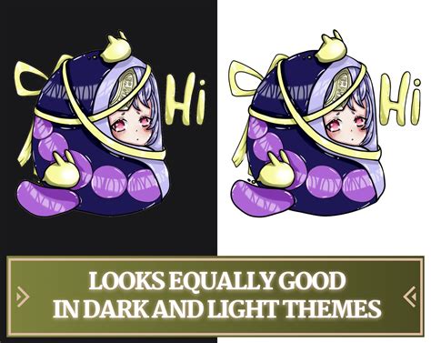 Qiqi Emote From Genshin Impact For Streamer Twitch Emotes Etsy Canada