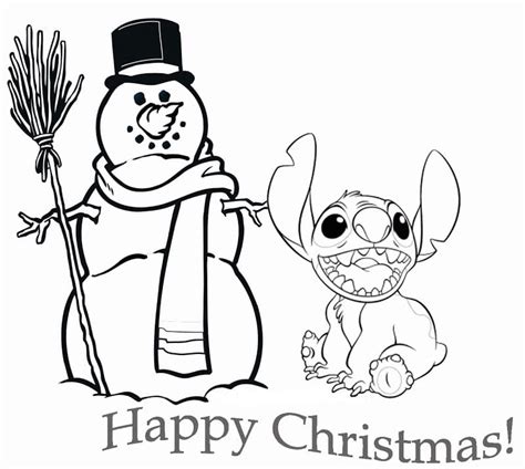 Coloriage Stitch De No L Imprimer