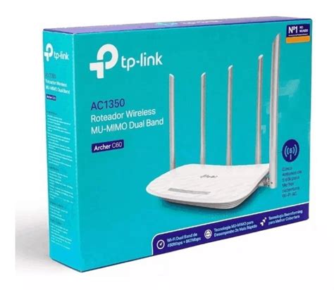 TP Link AC1350 Wireless Dual Band Router Archer C60 BLGT