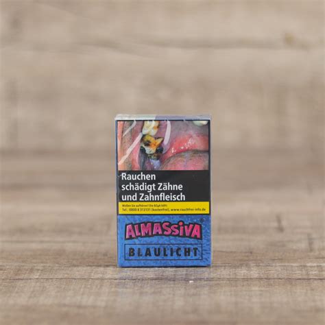 Almassiva Tabak Blaulicht 25g Shisha Dome Onlineshop